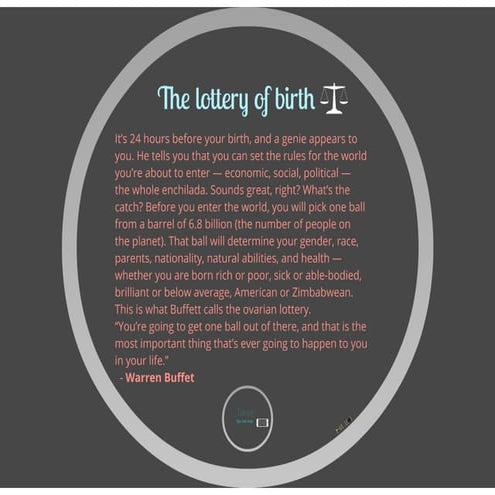 Take5- The lottery of Birth | PDF