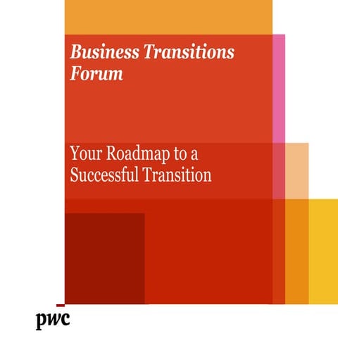 Your roadmap to a successful transition | PDF