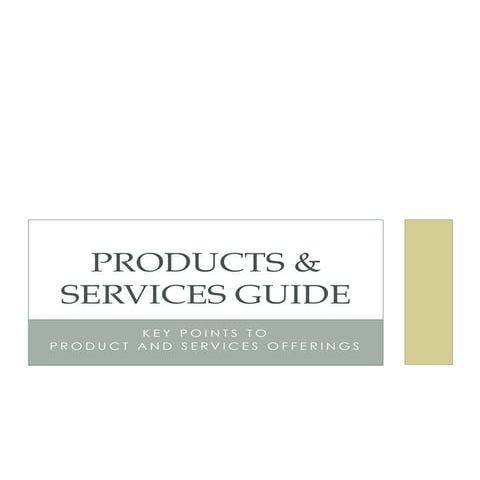 Government Program Experts: Services guide | PDF
