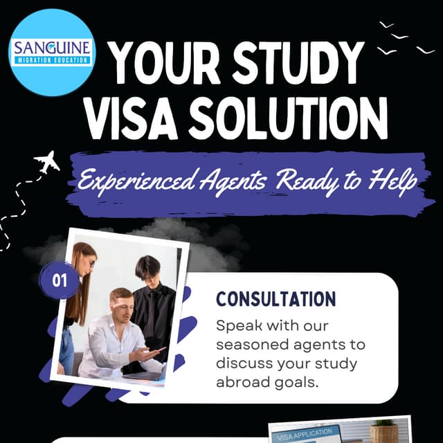 Your Study Visa Solution Experienced Agents Ready to Help. | PDF