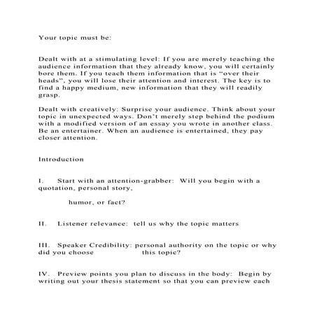 Culminating Power Point Example | PPT
