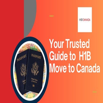 Your Trusted Guide to H1B Move to Canada | PDF