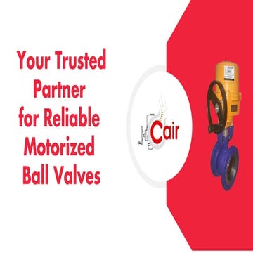 motorized ball valve supplier | PDF