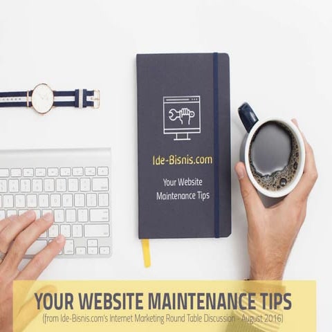 Your Website Maintenance Tips | PPT