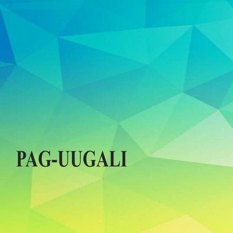 Youth NCCF Pag-uugali | PPTX