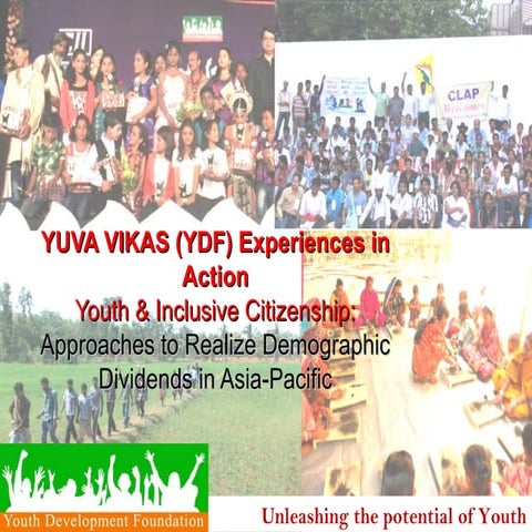 Youth and inclusive citizen workshop Yuva Vikas (YDF) | PPT