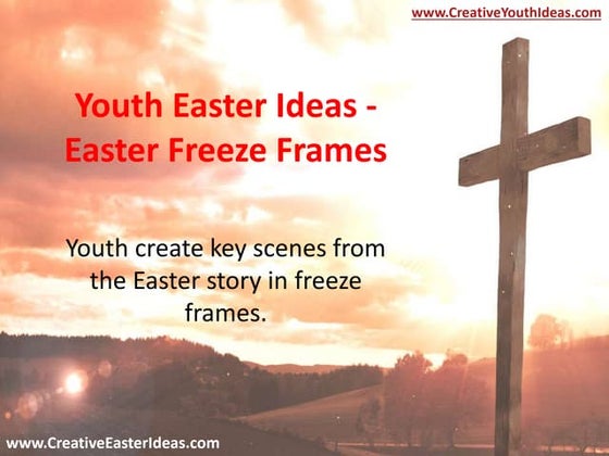 Easter Activities - Easter Freeze Frames | PPT