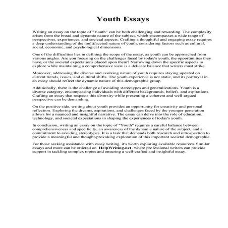 Adolescence Essay.pdf