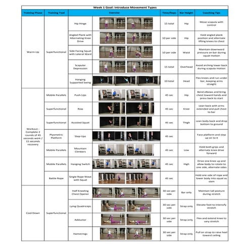 Youth fitness training | PDF