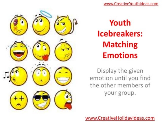 Icebreakers - Matching Emotions | PPT