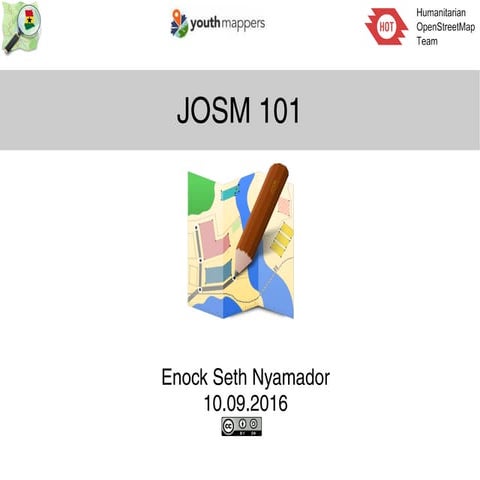 JOSM 101 - UCC YouthMappers | ODP | Operating Systems | Computer Software and Applications