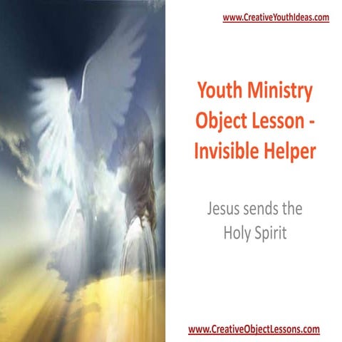 Youth Ministry Object Lesson - Invisible Helper | PPTX