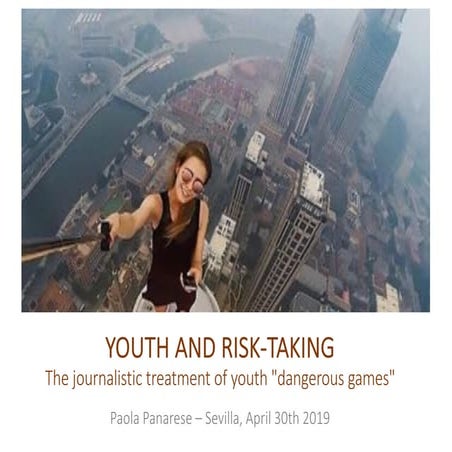 Youth, risk taking and dangerous games | PDF