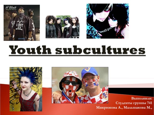 Subcultures | PPT