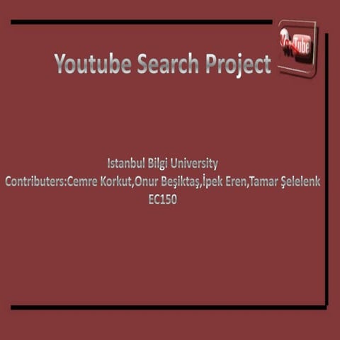 Youtube | PPTX | Internet | Computing
