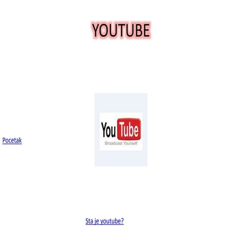 Youtube | PPT