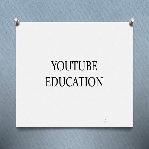 Youtube | PPT