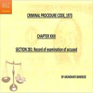 Crpc sec 281 | PPT