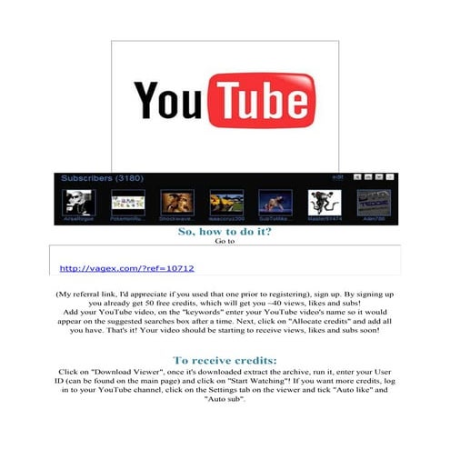 Youtube guide | PDF