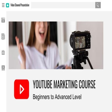 You tube Marketing Course Overview | PPT