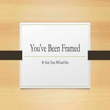 You've been framed 2 | PDF