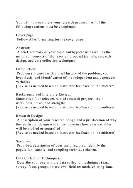 Sample University Thesis Presentation Outline.pptx