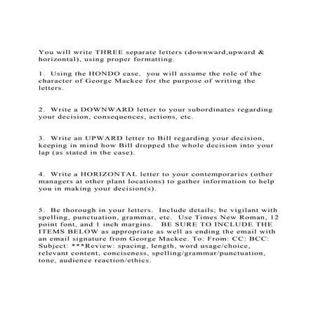 You will write THREE separate letters (downward,upward & horizon | PDF