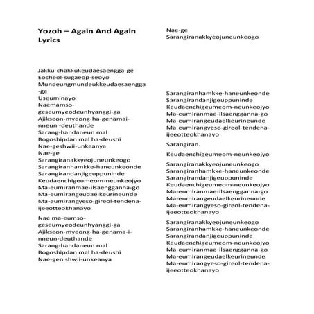 Yozoh | DOCX | Contemporary Hits/Pop/Top 40 | Music