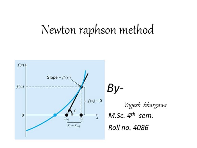 Newton's forward & backward interpolation | PPTX