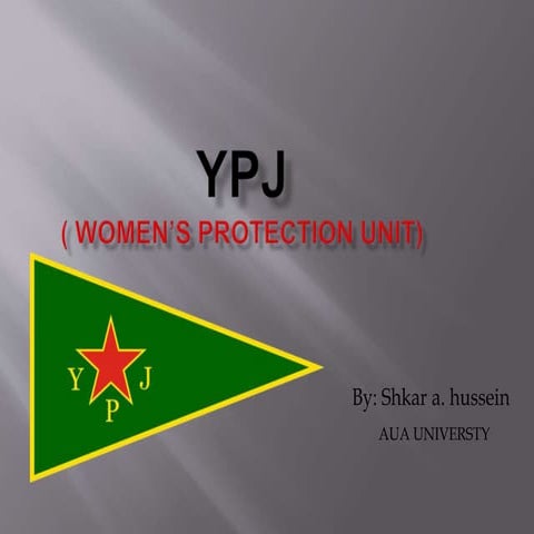 YPJ ( women's protection units ) | PPTX
