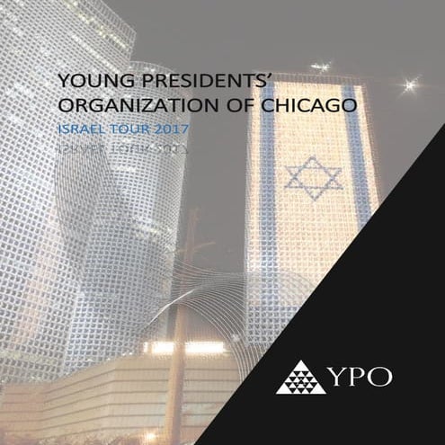 YPO Israel Tour Booklet 2017 | PDF