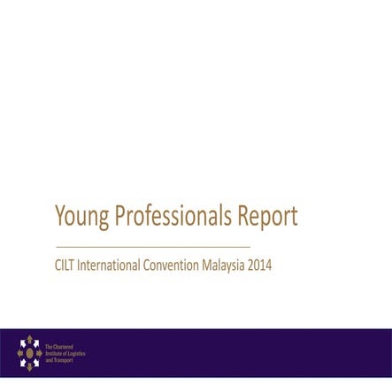 Young Professionals report into icm | PPT