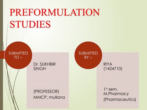 PREFORMULATION.pptx