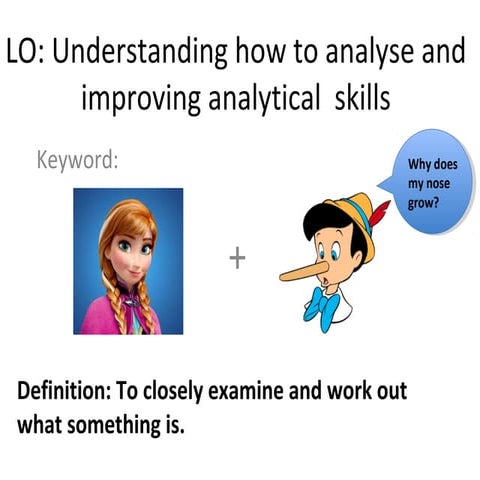 Yr 7 Analysis | PPT