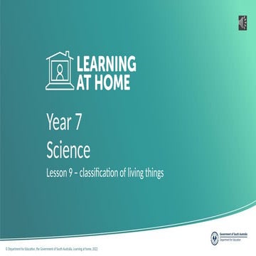 Learning at Home - Yr 7 Science Lesson.pptx