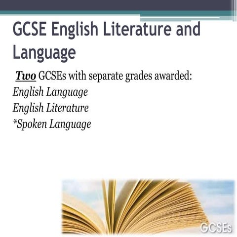 Gcse English Online Presentation | PPTX
