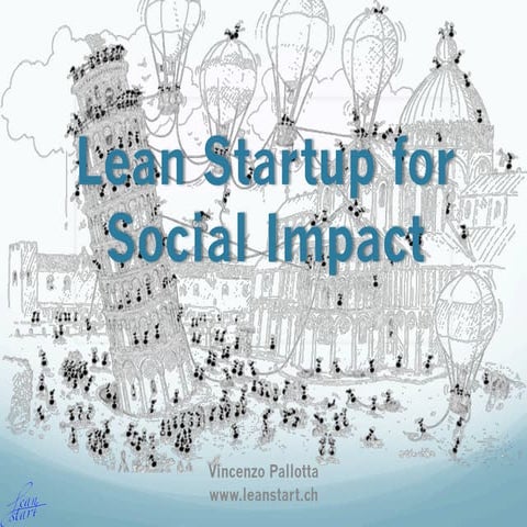 Lean Startup for Social Impact | PDF