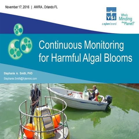 Continuous Monitoring of Harmful Algal Blooms | YSI | PPT