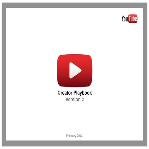 Youtube Creator Playbook | PDF