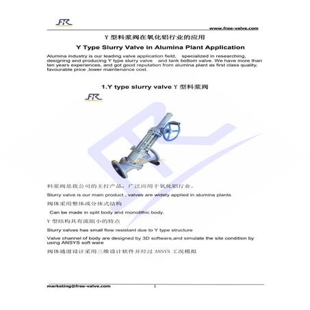 Y Type Slurry Valve Application.pdf