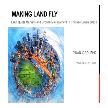 Yuan Xiao: Making Land Fly | PPT