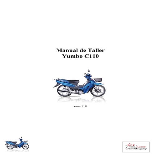 Yumbo c110 manual servicios | PDF