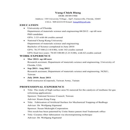 Guanghui Song Resume_Nov 24 2014 | PDF