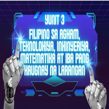 YUNIT-3 ng bagong buhay para sa mga pilipino | PPTX