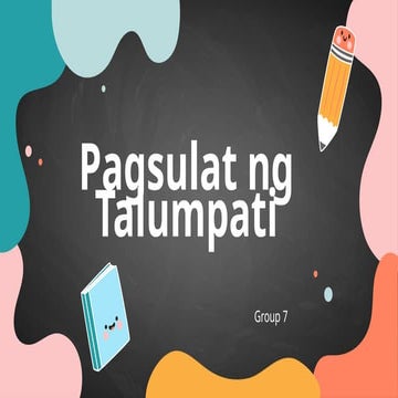 yunit-7-Pag-uulat-.pptx, ipinasa kay mos | PPTX