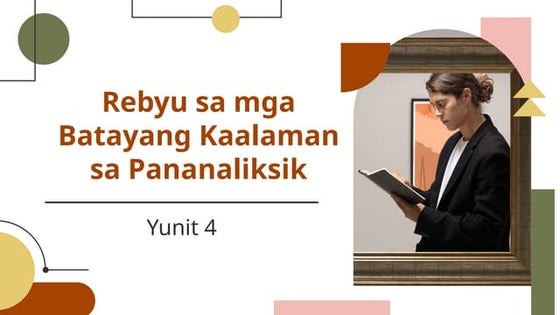 Mga batayang kaalaman | PPT