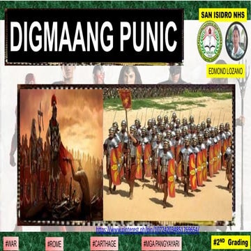 Digmaang Punic | PPTX