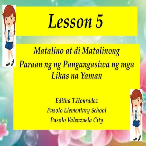 Yunit 2 lesson 5 | PPTX