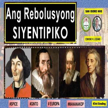 Ang rebolusyong siyentipiko | PPTX