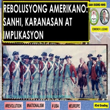 Rebolusyong amerikano | PPTX
